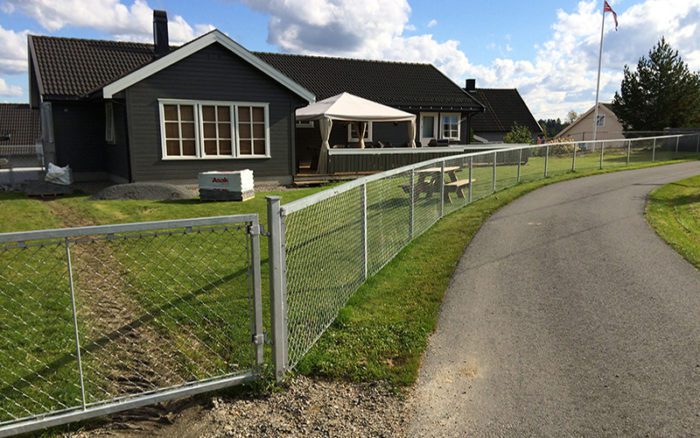 🚧 Områdesikring - NOS AS - Foldeport, Skyveport for industri 🚧